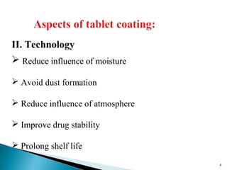 Tablet coating process | PPT