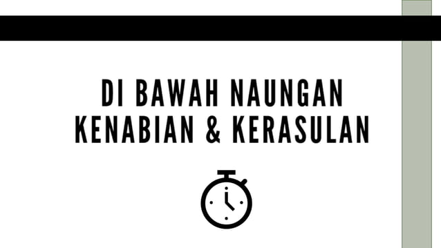 PERISTIWA SEBELUM HIJRAH | PPT