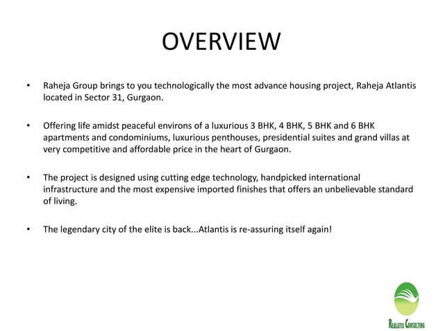 RAHEJA ATLANTIS | PDF