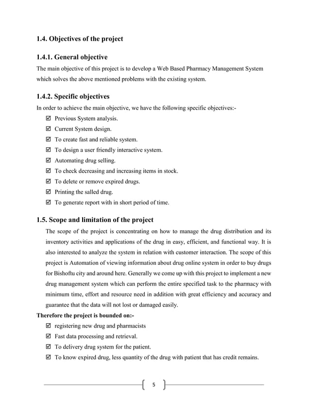 Rahel Pharmacy proposal last edit.pdf | Computer Software and Applications | Computing