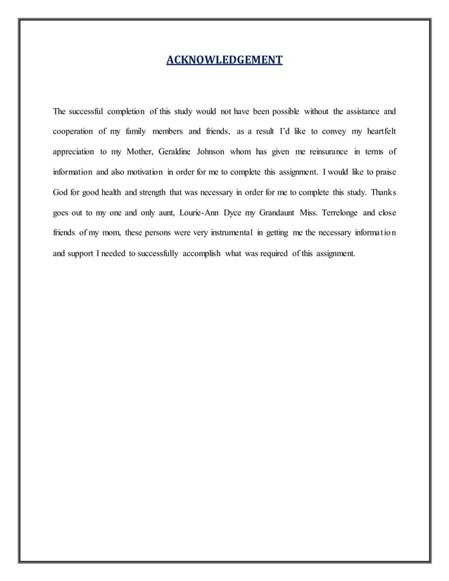 CSEC Social Studies - Sample SBA | DOCX