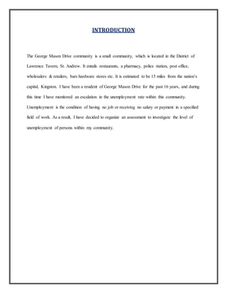 CSEC Social Studies - Sample SBA | DOCX