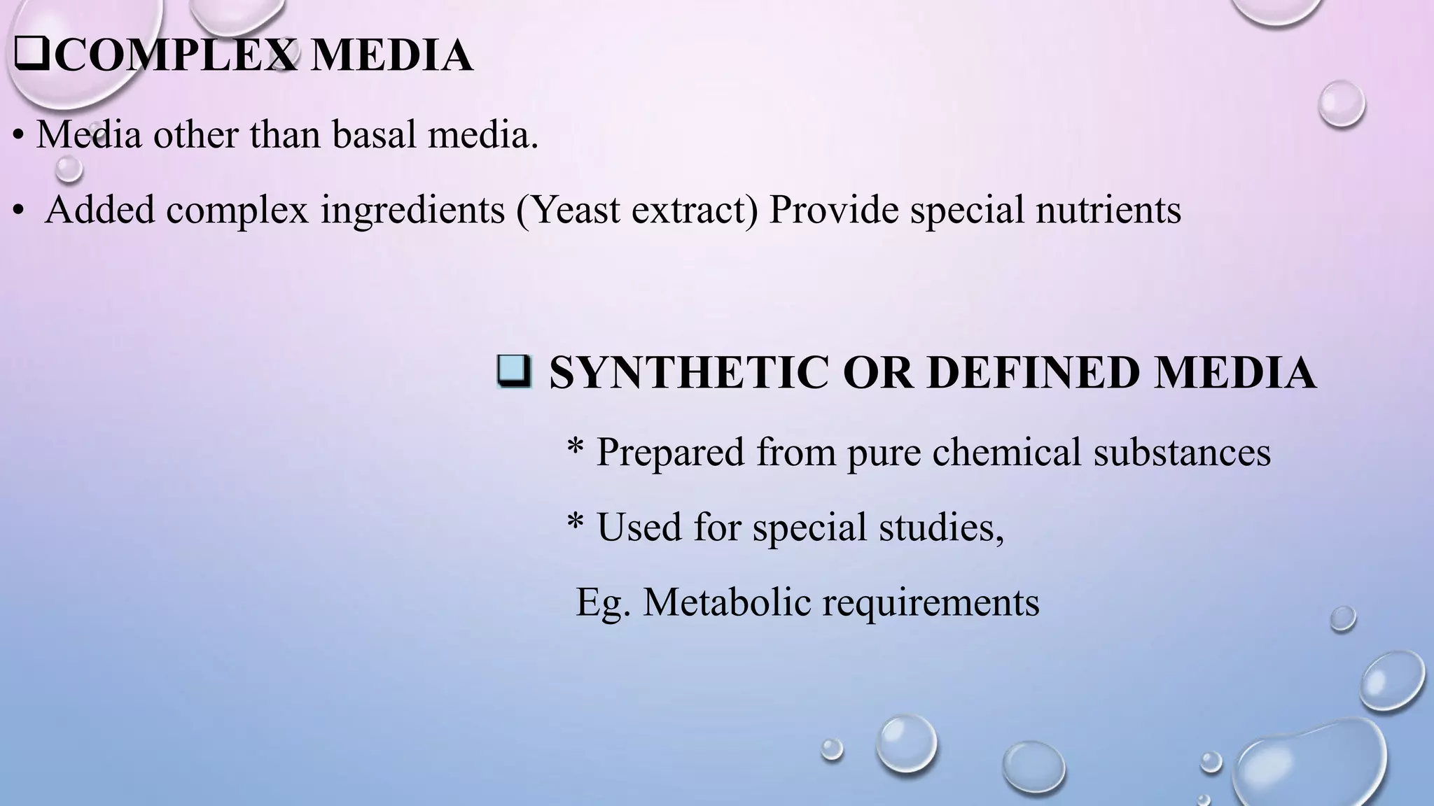 MICROBIOLOGICAL TESTS (CONVENTIONAL METHODS ) | PPTX