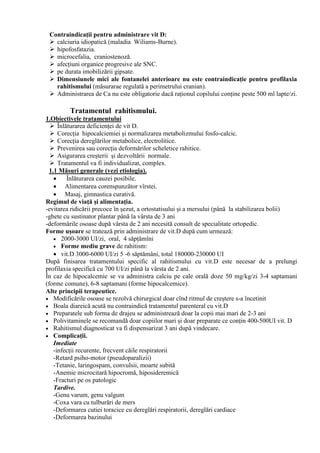 Rahitism carențial | PDF