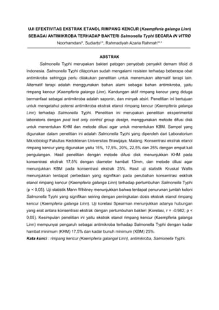 Rahmadiyah azaria rahmah (0910710107) | PDF