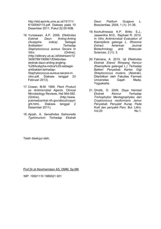 Rahmadiyah azaria rahmah (0910710107) | PDF