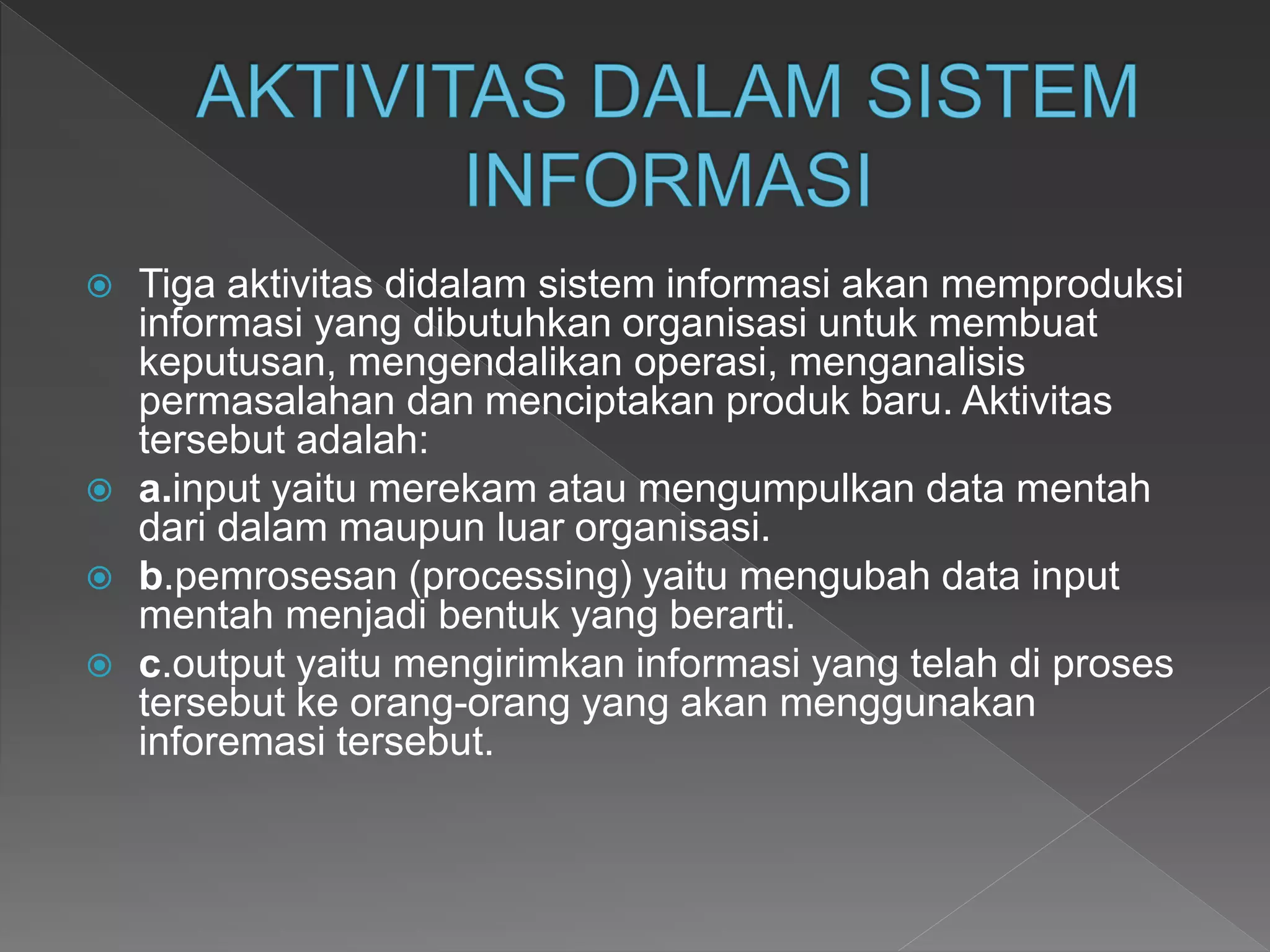 sistem informasi manajemen | PPTX