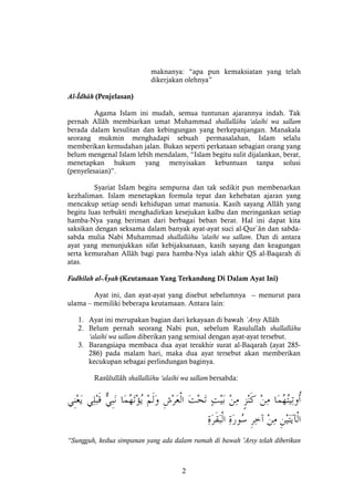 Rahmat allah bagi umat islam | PDF