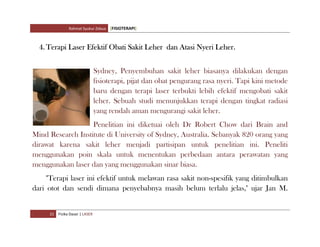 Laser – Fisioterapi | PDF