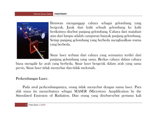 Laser – Fisioterapi | PDF