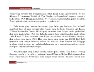 Laser – Fisioterapi | PDF