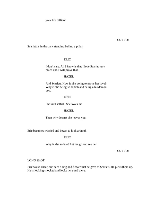 Final Screenplay | PDF