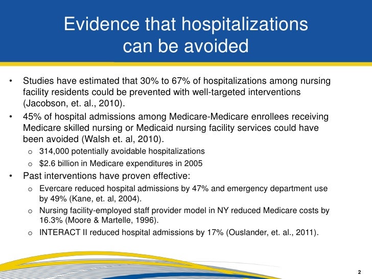 Webinar: Initiative to Reduce Avoidable Hospitalizations - Overview a…