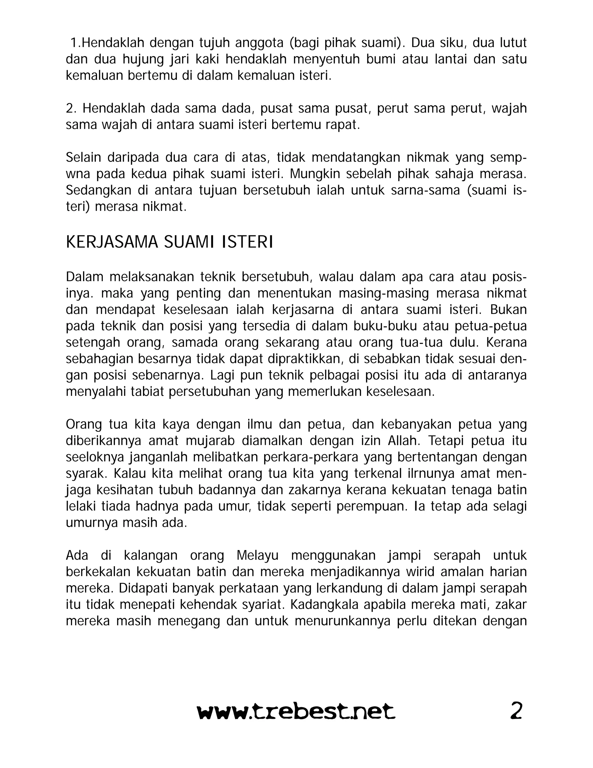 Rahsia Nikmat Jimak | PDF