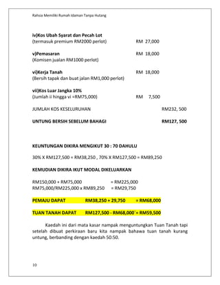 Rahsia Memiliki Rumah Idaman | PDF