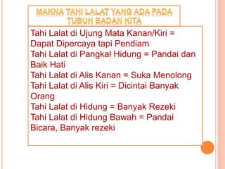 Rahsia tahi lalat | PPTX