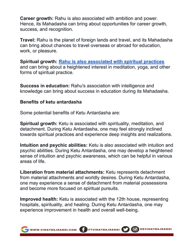 Can one get married in Rahu Mahadasha and Ketu Antardasha? | PDF