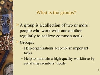 GROUP FORMATION | PPT