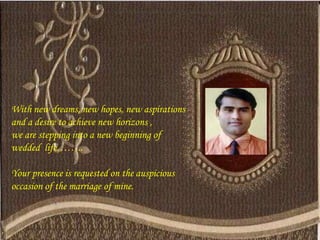 Rahul Wedding Invitation | PPTX
