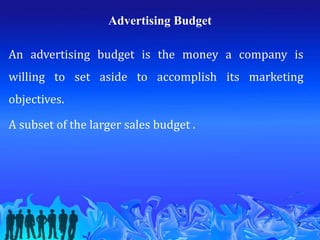 advertising budgeting | PPSX | Business Accounting & Finance | Business
