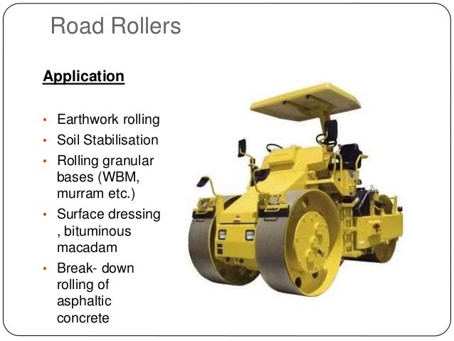 Equipment For Compaction