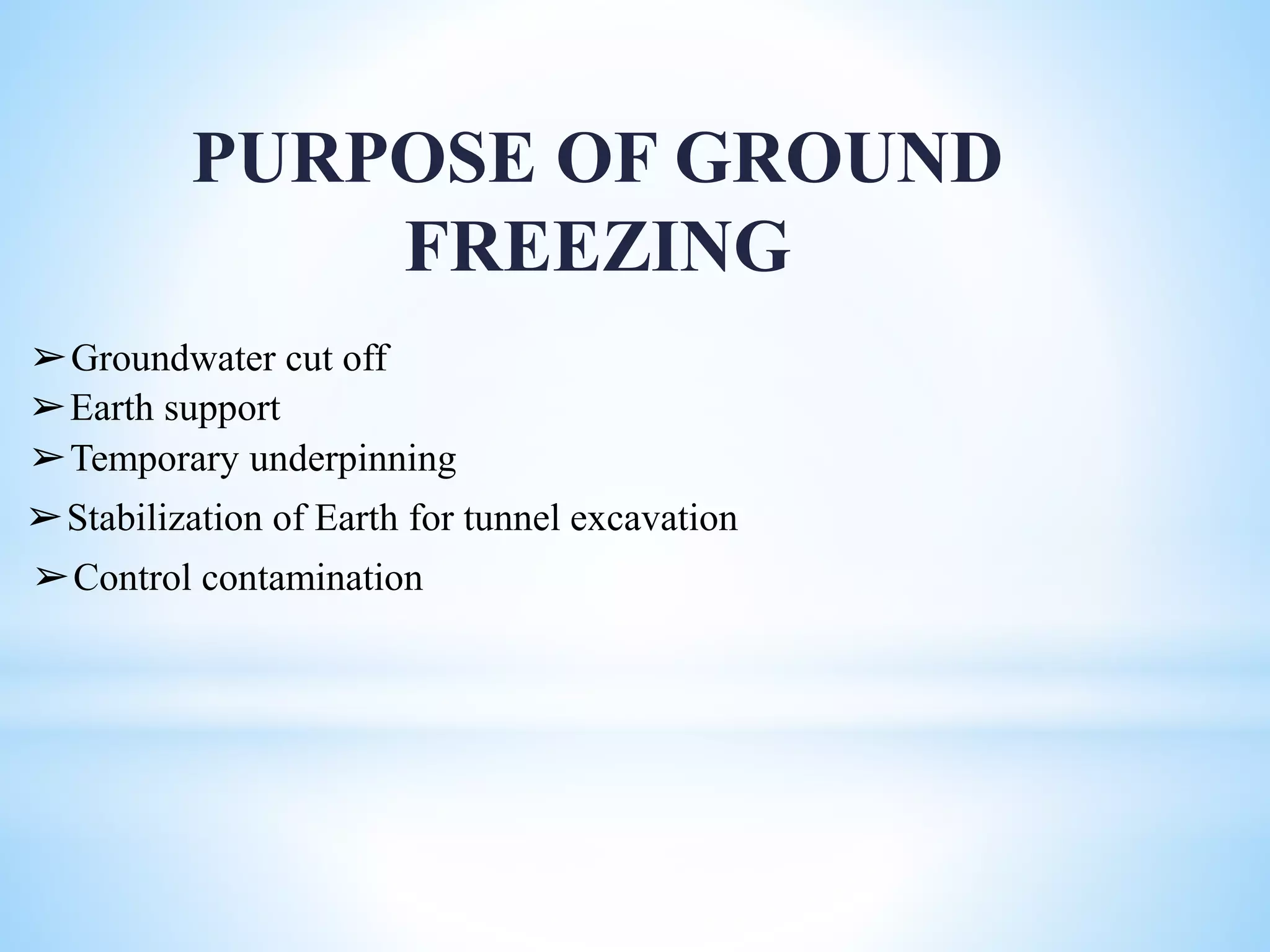 Ground freezing given by Rahul | PPTX