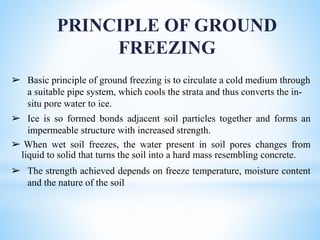 Ground freezing given by Rahul | PPTX