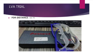 LOW VISION CASE PRESENTATION | PPTX