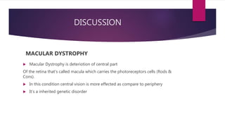 LOW VISION CASE PRESENTATION | PPTX