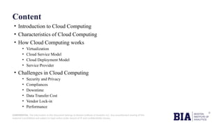 Cloud Computing Unveiled: Challenges, Security Frameworks, and Best ...