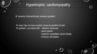 hemodynamic in cath lab: aortic stenosis and hocm | PPTX