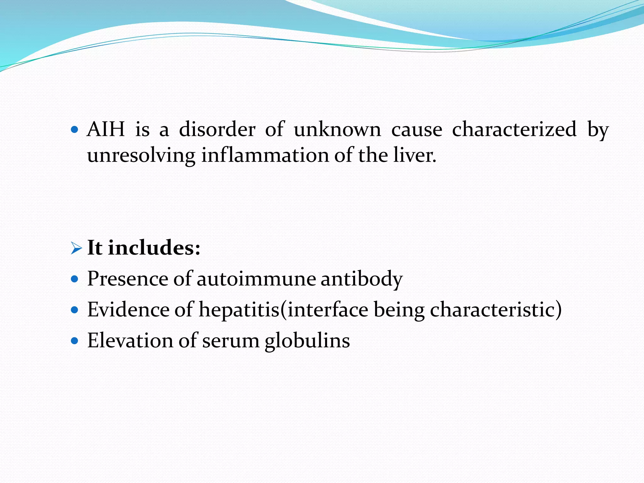 autoimmune hepatitis | PPTX