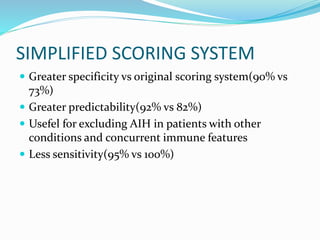 autoimmune hepatitis | PPTX