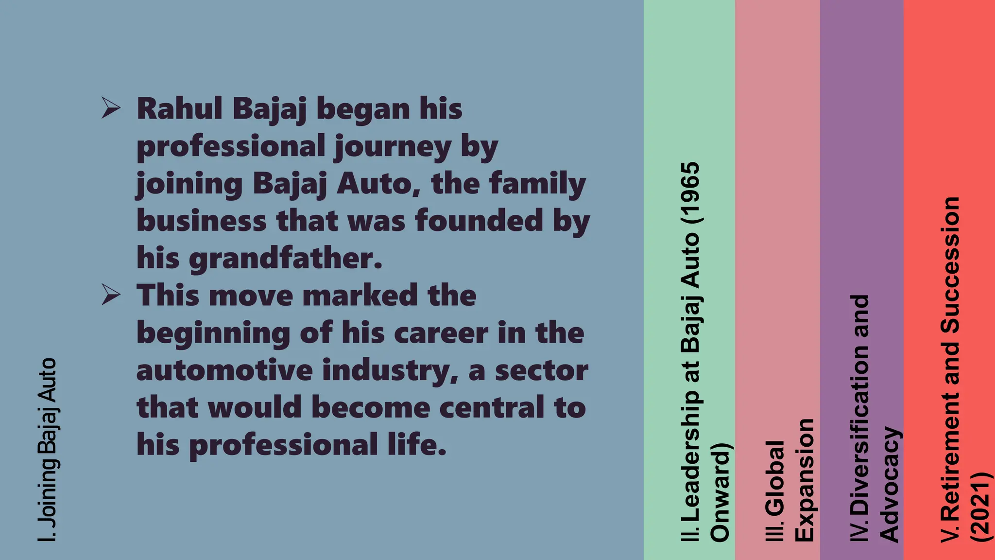 PowerPoint Presentation on Rahul Bajaj . | PPTX