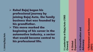 PowerPoint Presentation on Rahul Bajaj . | PPTX