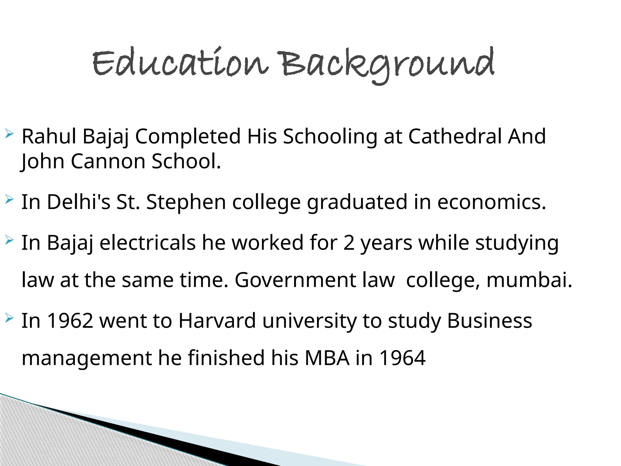 Presentation on rahul bajaj.pptx | PPT