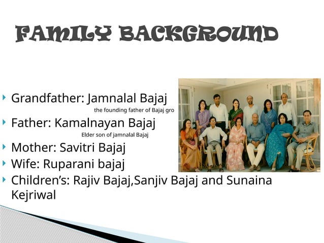 Presentation on rahul bajaj.pptx | PPT