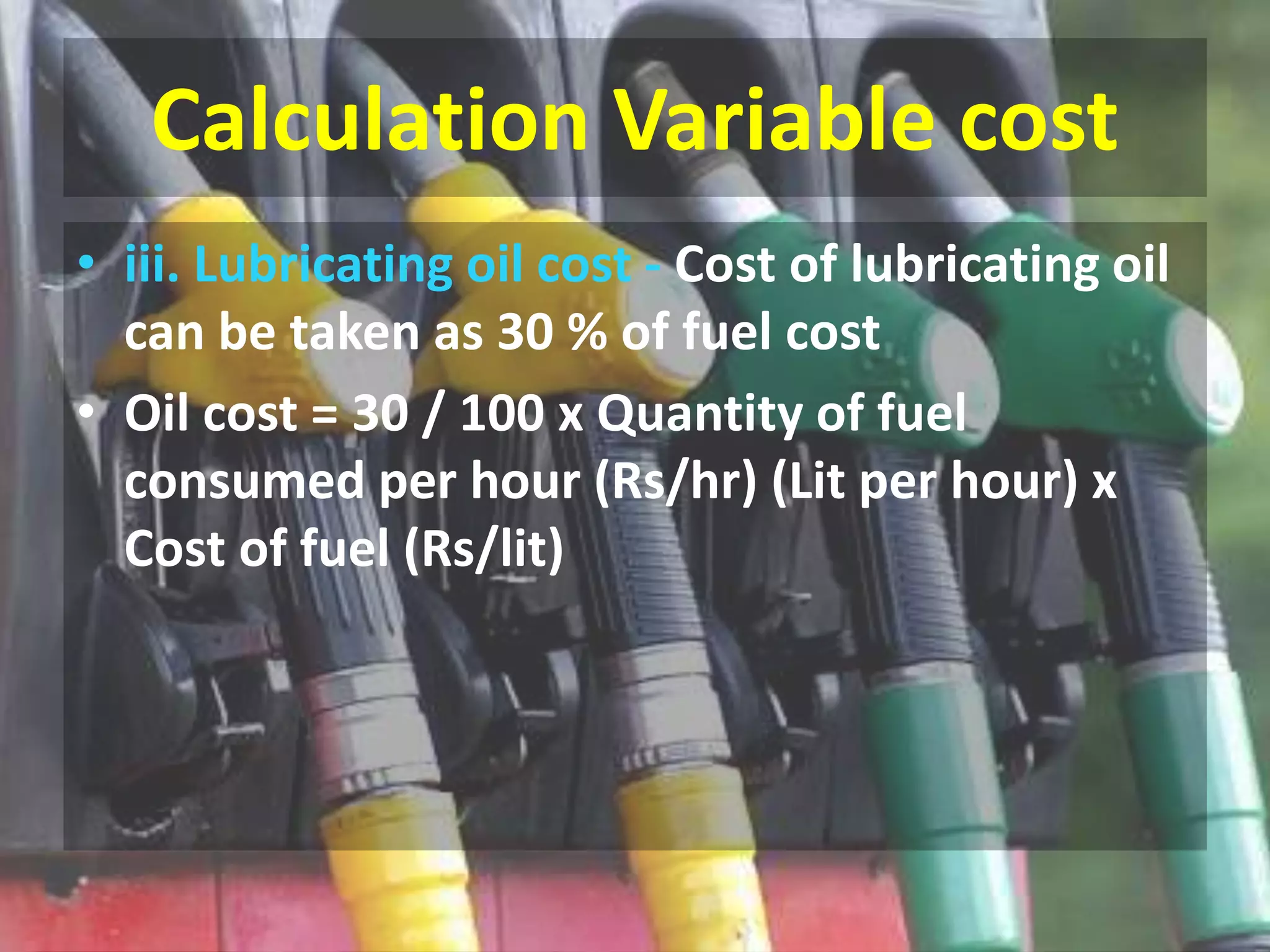 TRACTOR TYPES ,COST ANALYSIS OF TRACTOR POWER AND Attached implements ...