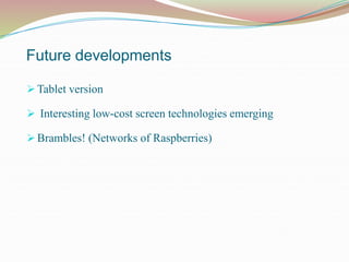 Presentation on Raspberry pi | PPTX