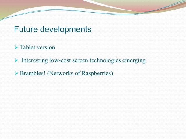 Presentation on Raspberry pi | PPTX