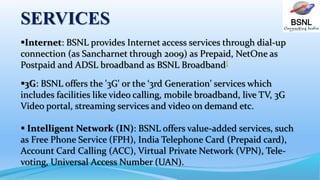 BSNL | PPTX | Computer Networking | Computing