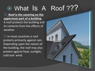 Roofs | PPT