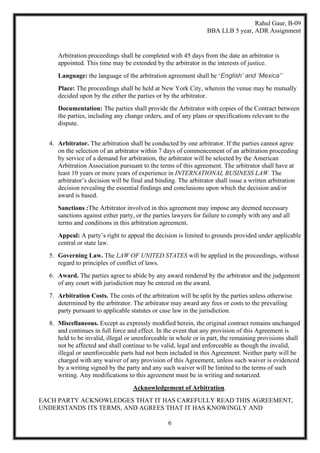 Rahul gaur, adr | PDF