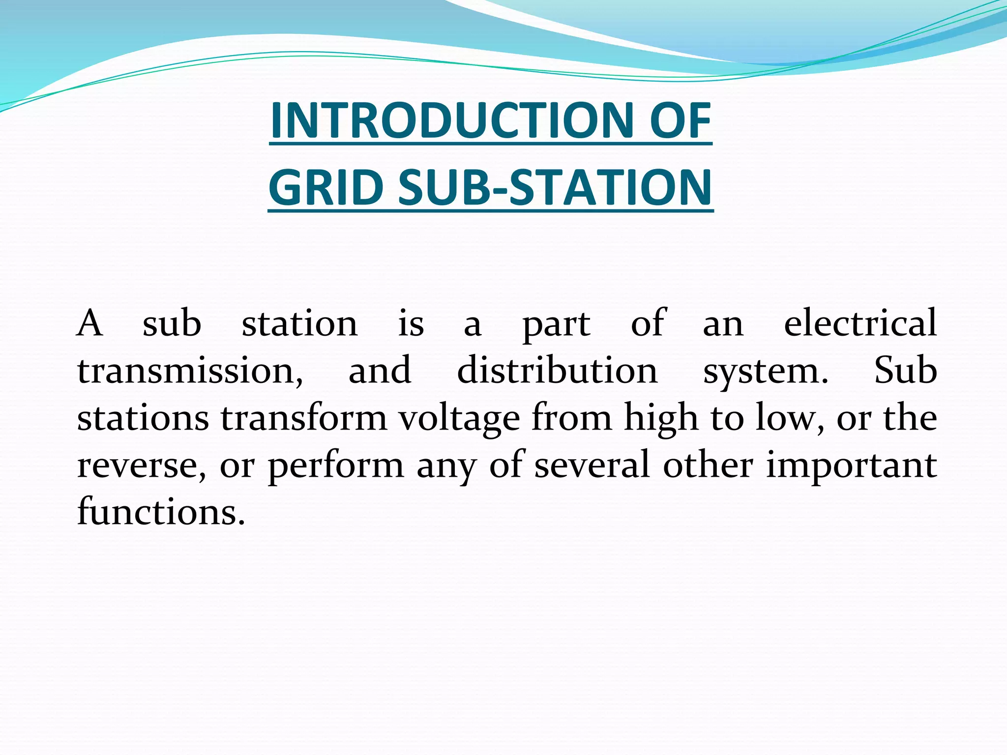 220 Kv / 132 Kv GSS PPT | PDF