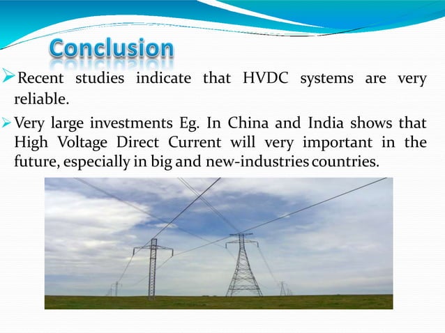 HVDC Transmission system | PPT