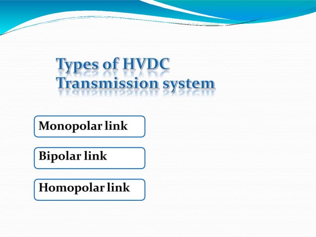 HVDC Transmission system | PPT