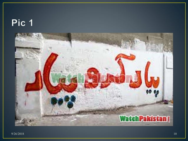 wall chaking (Graffiti ) | PPT