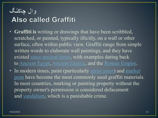 wall chaking (Graffiti ) | PPT
