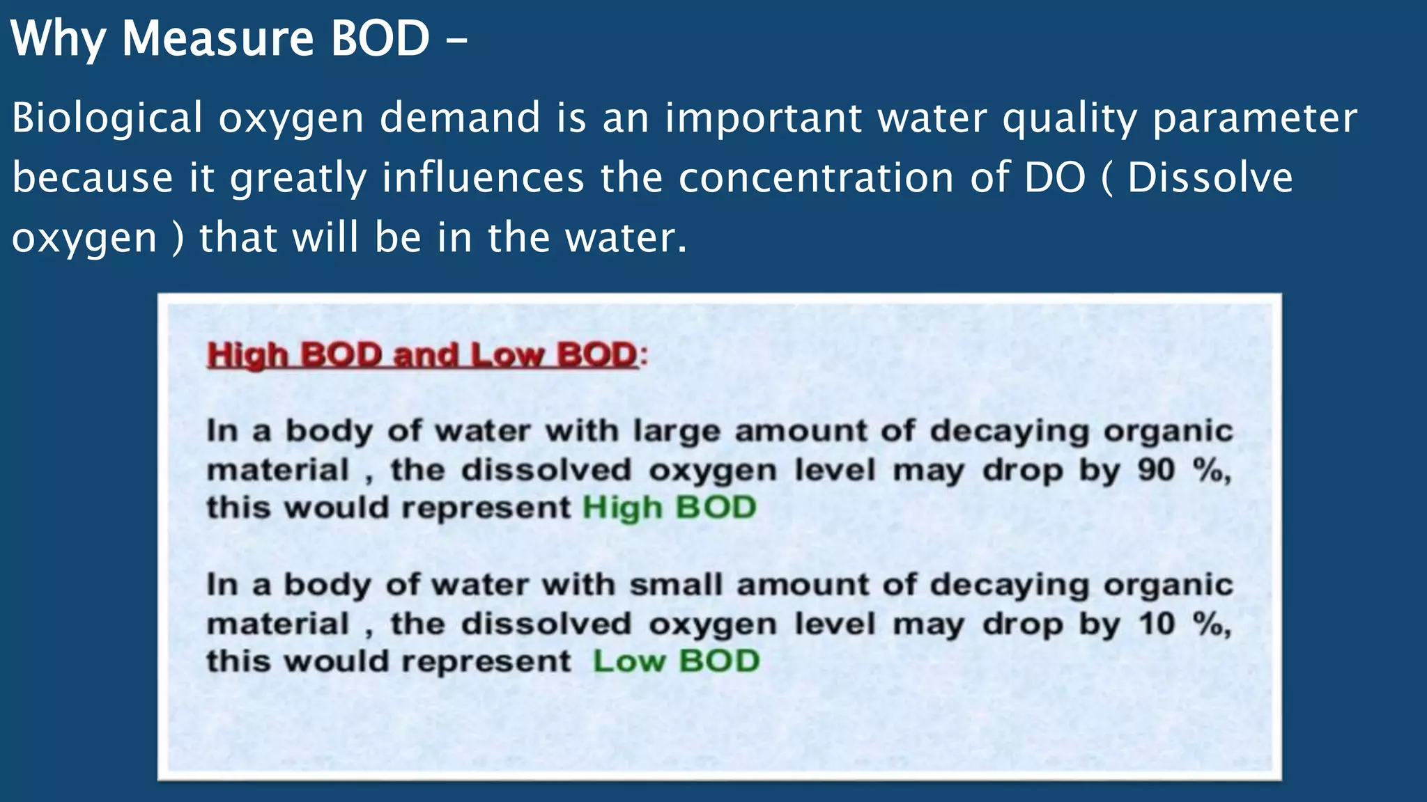sewage determination by bod method | PPTX | Chemistry | Science
