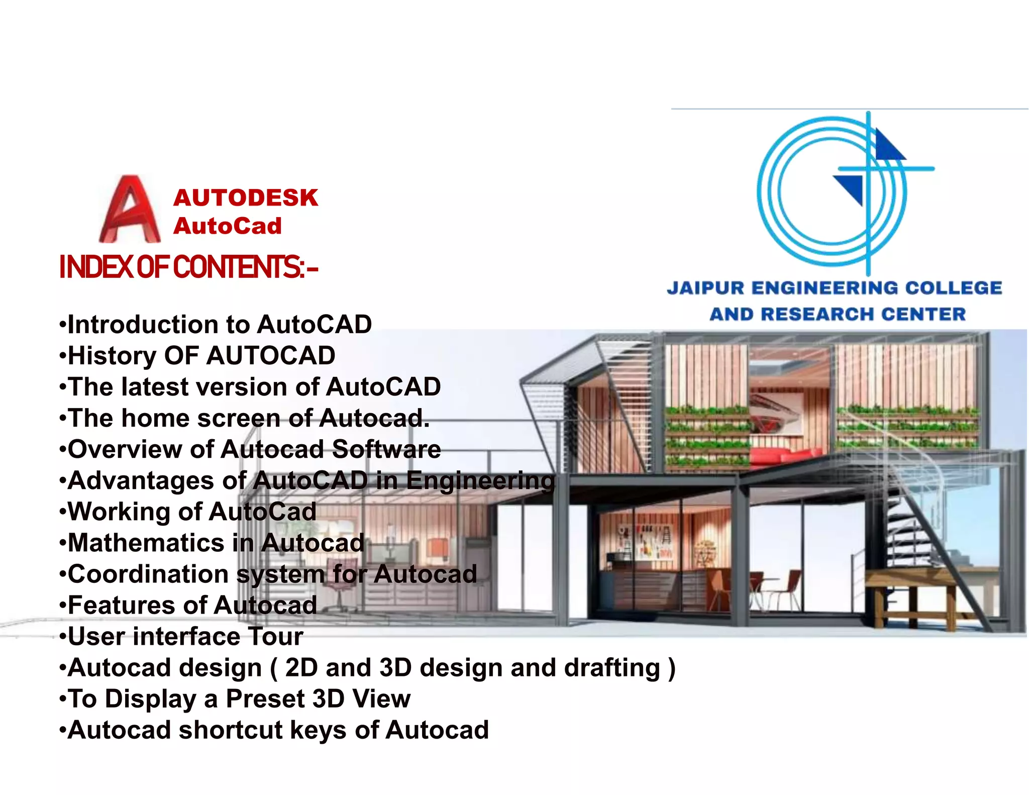 Introduction to Autocad | PPT